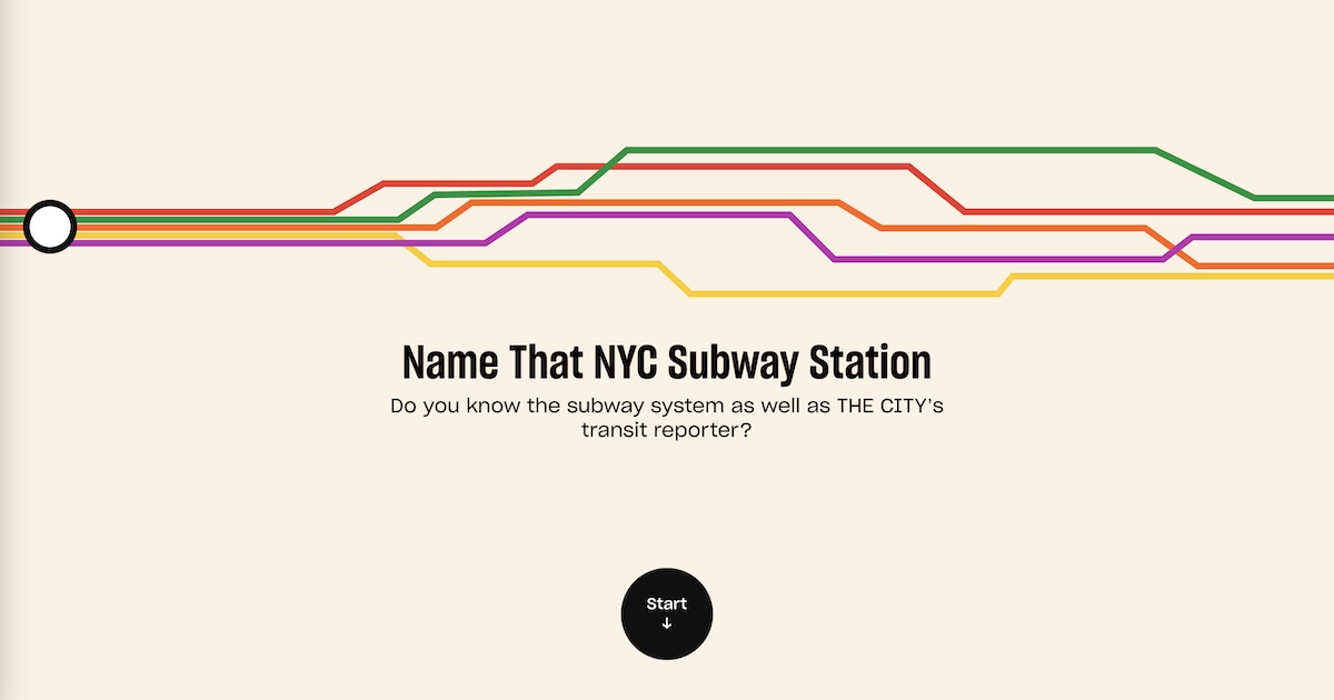 Quiz: Name That New York City Subway Station